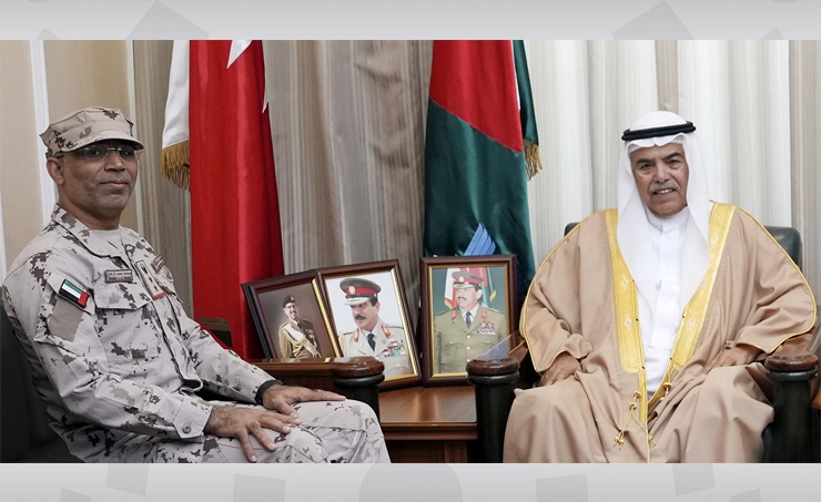 وزير شؤون الدفاع يستقبل وفدا من القوات المسلحة بدولة الإمارات العربية