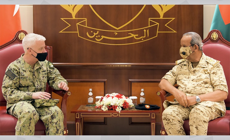 BDF chief receives Deputy Commander of US Central Command
