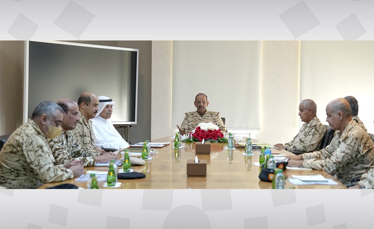 Commander-in-Chief meets BDF senior officers
