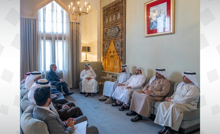 HRH the Crown Prince and Prime Minister meets with the President of ...
