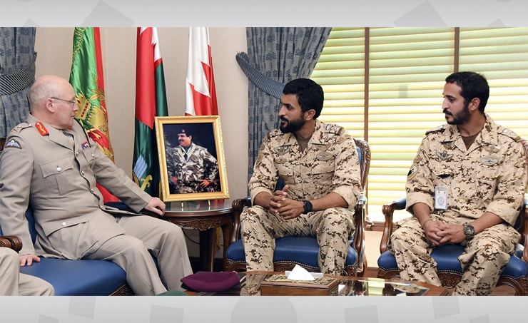 Royal Guard Commander receives Defense Senior Advisor to the Middle East