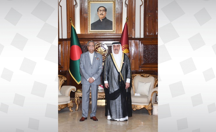 President of Bangladesh receives Bahraini Ambassador’s credentials