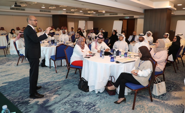 The Government Innovation Competition ‘Fikra’ holds a training session ...