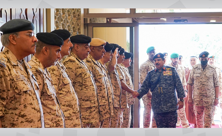 HM King, Supreme Commander of Armed Forces visits BDF General Command
