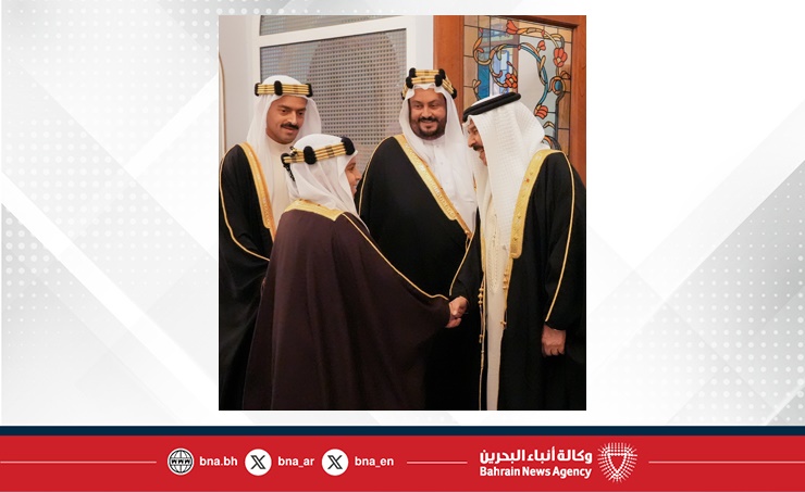 HM King visits majlises of HRH Prince Mohammed bin Salman, HH Shaikh Ali bin Khalifa, and BDF ...