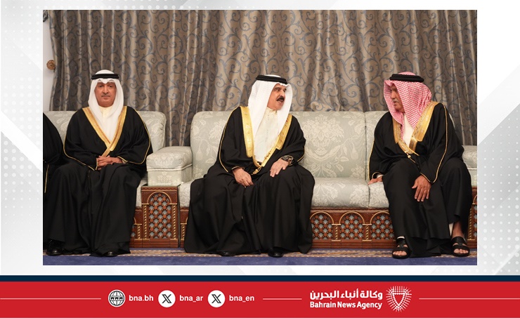 HM King visits majlises of HRH Prince Mohammed bin Salman, HH Shaikh Ali bin Khalifa, and BDF ...