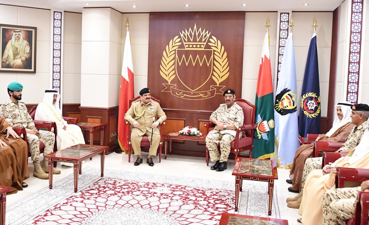 HM King visits BDF General Command