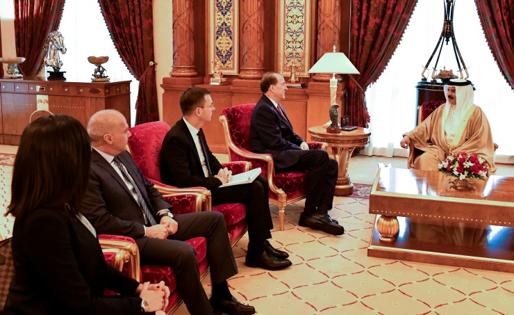 HM King receives World Bank Group president