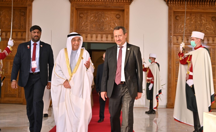 HH Shaikh Mohammed bin Mubarak Al Khalifa leaves Algeria