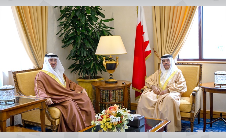 HH Shaikh Ali bin Khalifa receives Ambassador to Korea