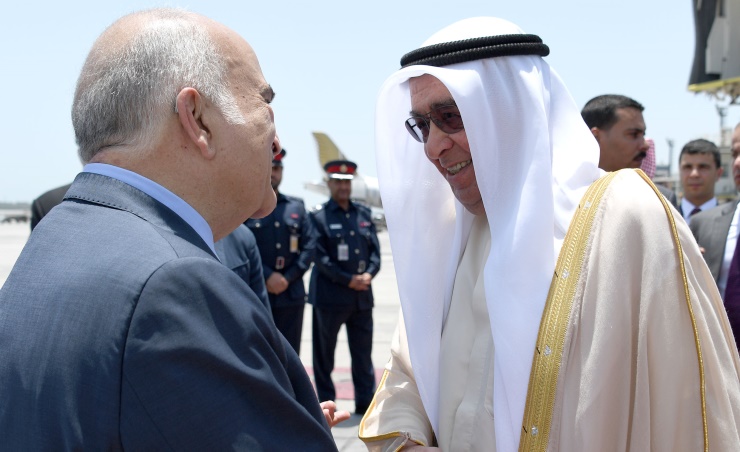Deputy Premier bids farewell to Prince Al Hassan bin Talal