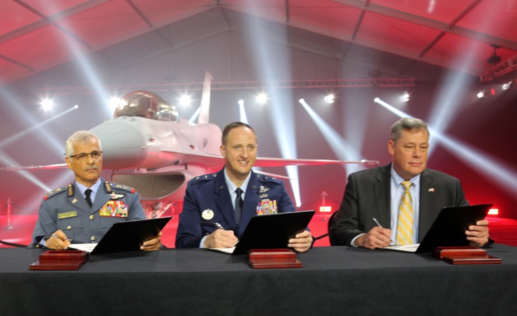 Bahrain first country in the world to receive F-16 Block 70 aircraft