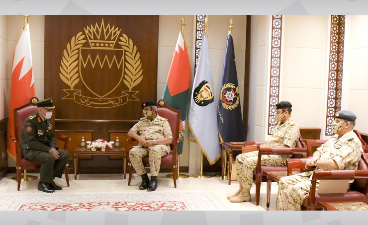 BDF Commander-in-Chief receives Jordanian Military Attaché