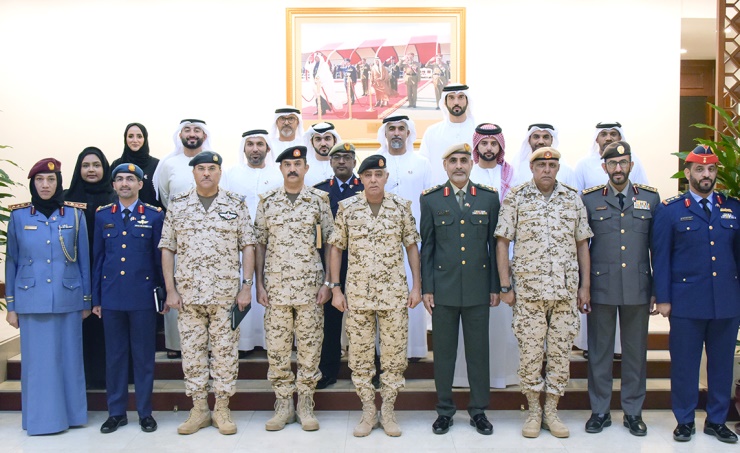 Chief of Staff receives UAE National Defense College delegation