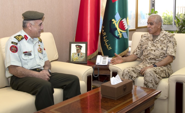 BDF Chief of Staff receives Jordanian Military Attaché