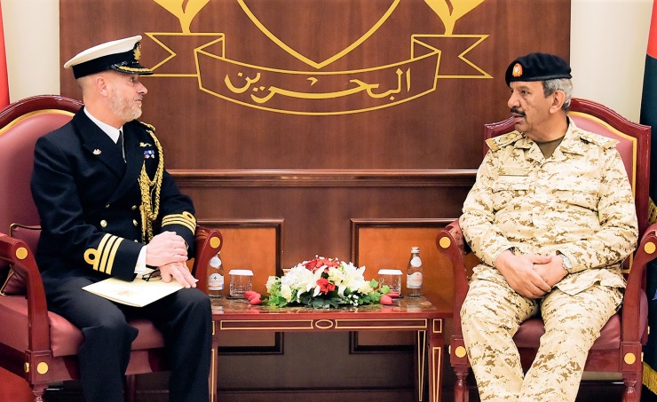 BDF commander-in-Chief receives UK military attaché