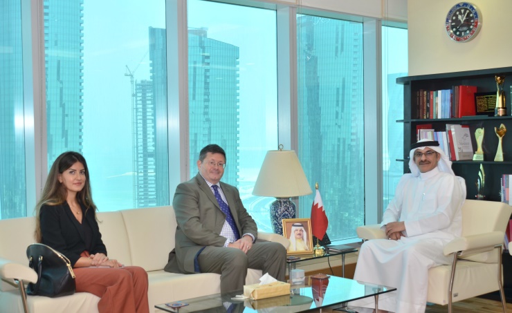 Social Development Minister receives outgoing UK Ambassador
