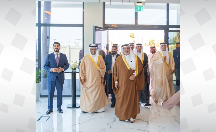 HRH the Deputy King inaugurates the main studio of Bahrain TV News ...