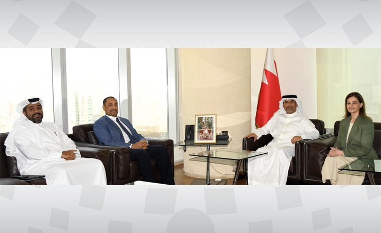 Oil Minister receives Head of UNIDO-Bahrain office