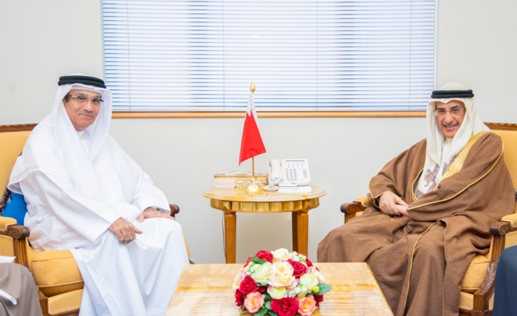 Deputy Premier receives Al Ayam Press and Publishing Chairman