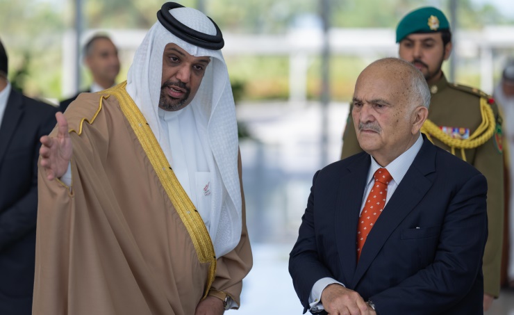 HRH Prince Al-Hassan bin Talal visits EDB