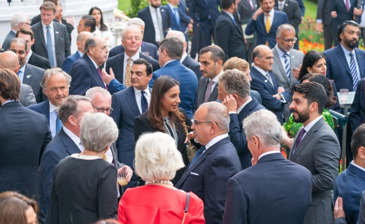 HRH the Crown Prince and Prime Minister attends Bahrain Embassy ...