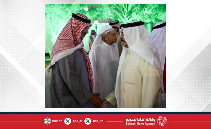 HM King visits majlises of HRH Prince Mohammed bin Salman, HH Shaikh Ali bin Khalifa, and BDF ...