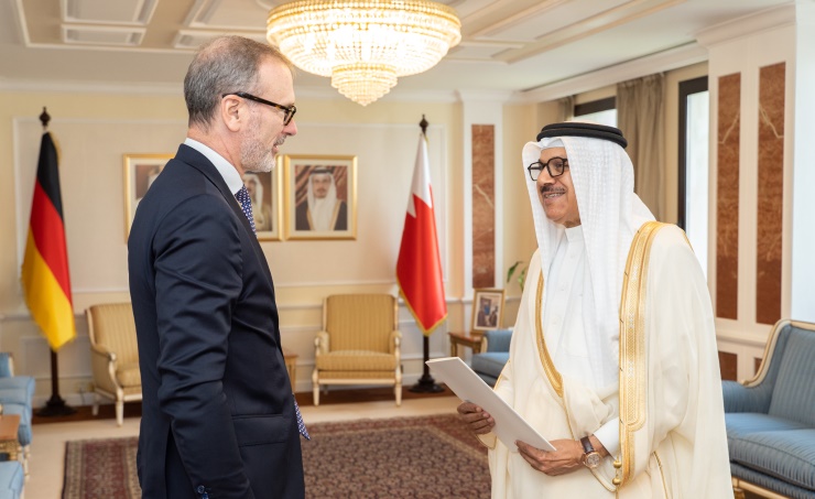 Foreign Minister receives credentials copy of German Ambassador-Designate