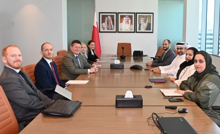 Industry Minister receives UK Chief Negotiator for the UK-GCC (FTA)