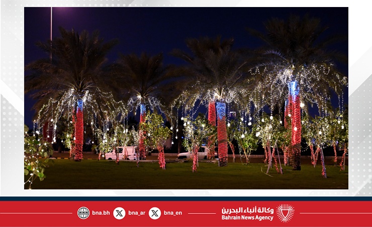 Bahrain’s streets decorated for National Day celebrations