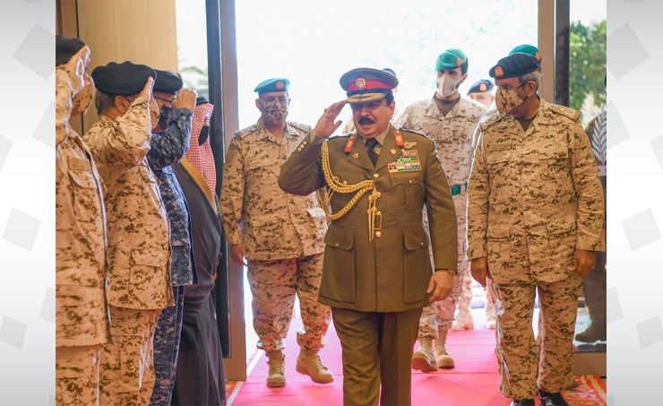 HM King visits BDF General Command