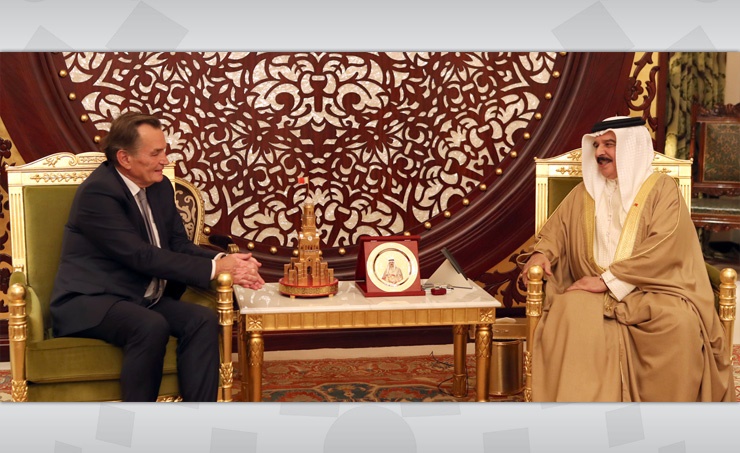 HM King receives former Bosnian President