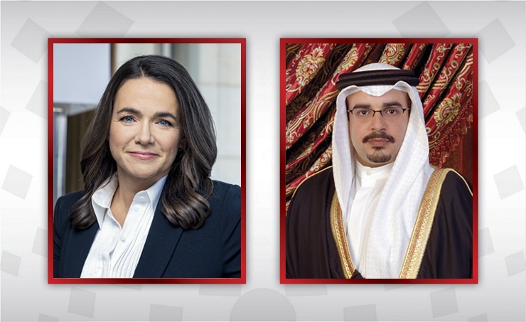 HRH the Crown Prince and Prime Minister congratulates the President of ...