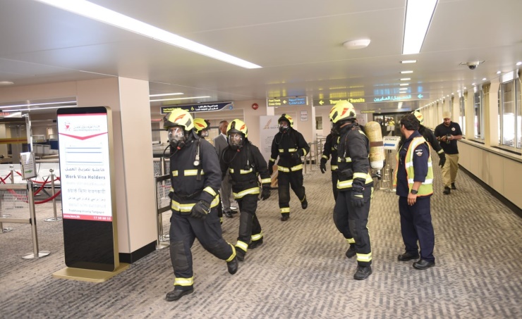 BAC conducts evacuation training exercise at Bahrain International Airport
