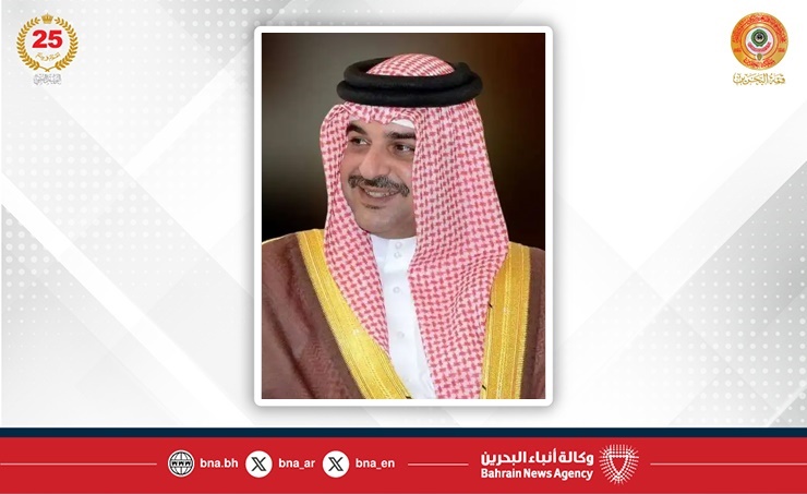 HM King congratulated by HH Shaikh Abdullah bin Hamad