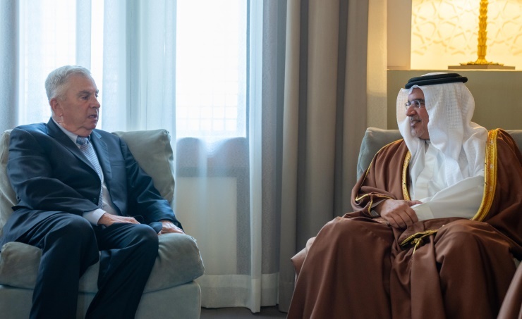 HRH the Crown Prince and Prime Minister receives the Chairman and Board ...