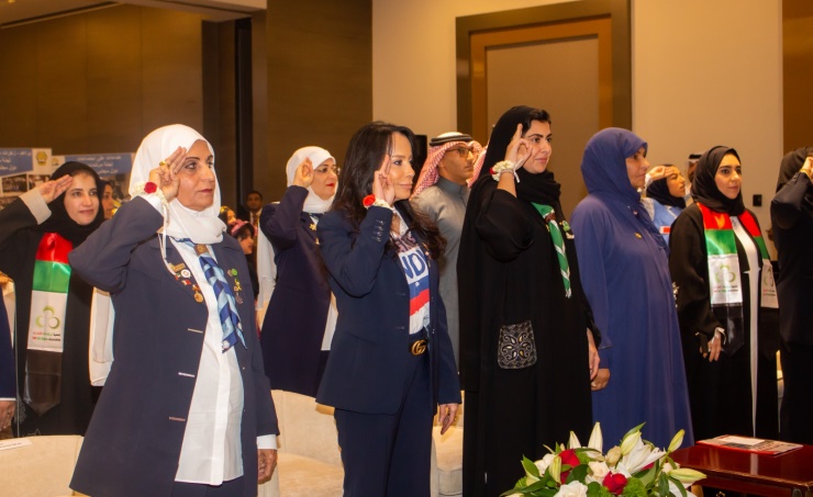 GCC Girls Guides Committee's meeting opens