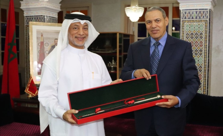 Laayoune Sakia El Hamra region Governor receives Bahrain's Consul General