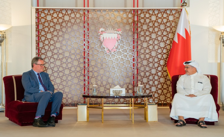 HRH the Deputy King meets with the Group CEO of Vitol