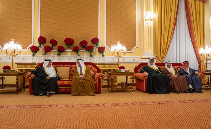 HRH the Crown Prince and Prime Minister attends the wedding of Shaikh ...