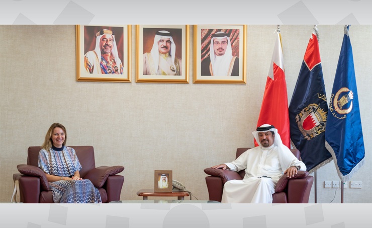Customs Chief receives APM Terminals Chief Executive