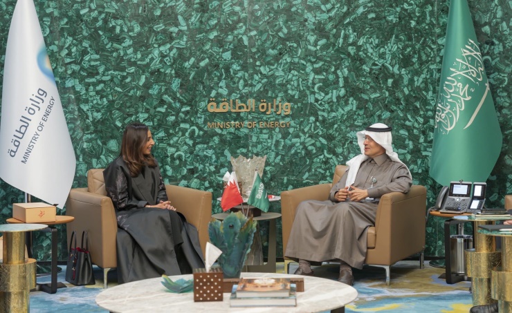 Saudi Energy Minister receives Sustainable Development Minister