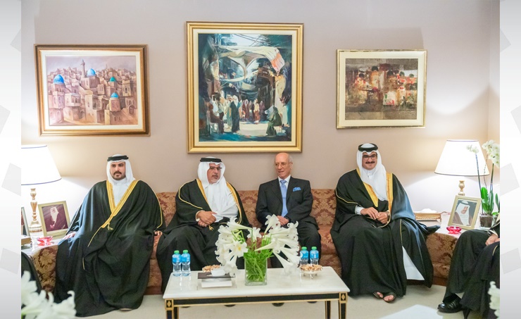 HRH the Crown Prince and Prime Minister visits the majlises of HE ...
