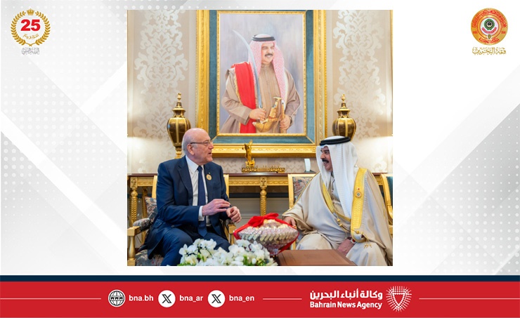 HM King receives Lebanese Prime Minister