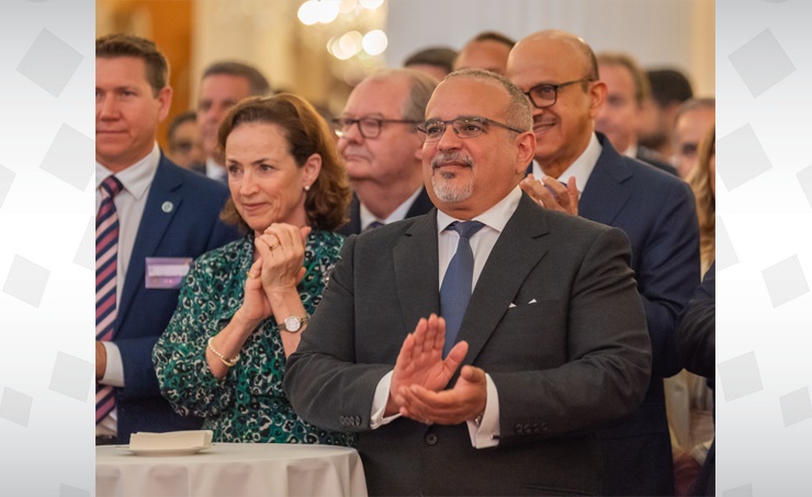 HRH the Crown Prince and Prime Minister attends a business reception ...