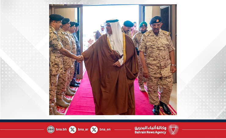 HRH The Deputy King visits the General Command of the BDF