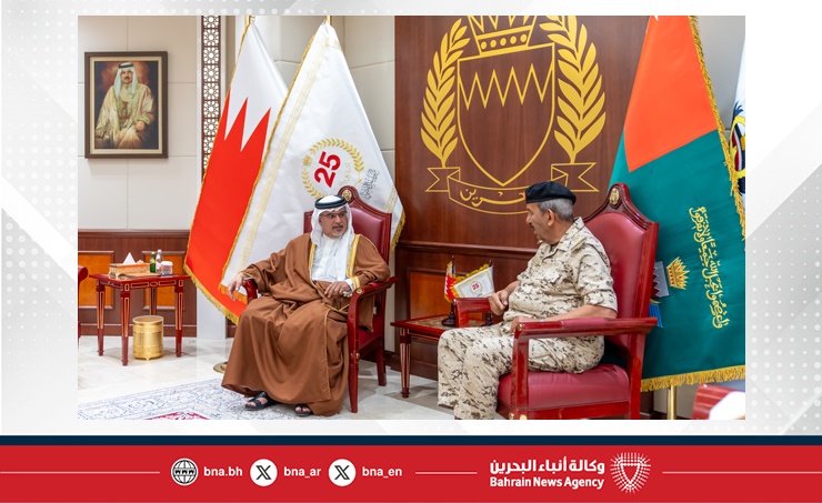 HRH The Deputy King visits the General Command of the BDF