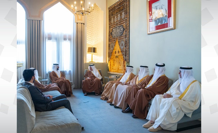 HRH the Crown Prince and Prime Minister receives the newly appointed ...