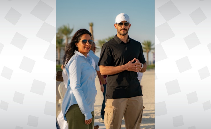HH Shaikh Isa bin Salman Al Khalifa attends an introduction to Beach ...