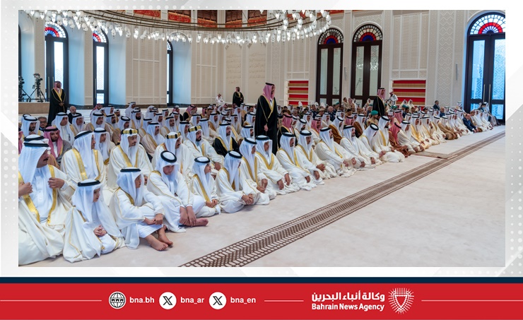 HRH the Crown Prince and Prime Minister performs Eid Al-Adha prayers at ...